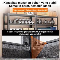 Promo 【100% BESI】Rak Besi Susun Serbaguna Rak Besi Siku Rak Besi 5 ...