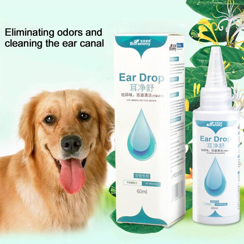 Pet Ear Drops Tear Stain Removal Eye Drops Ear Odor Ear Solution ...
