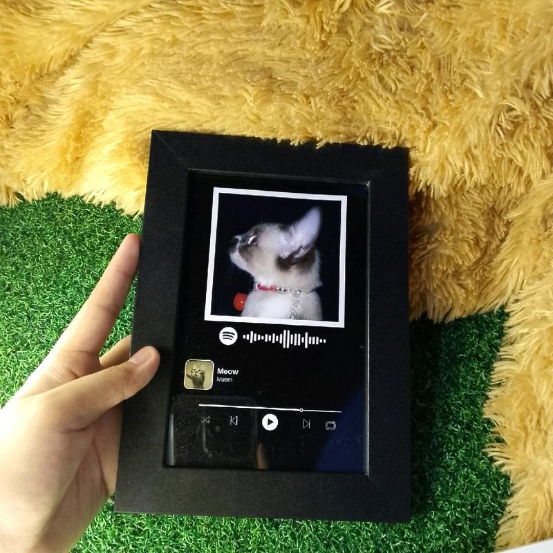 Customized Spotify Playlist Frame (Scan to Play) | with free - TikTok ...