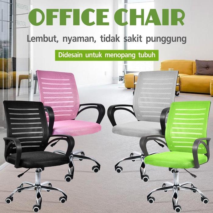 Promo Bettersport Kursi Kantor Bangku Kerja Belajar Office Chair ...