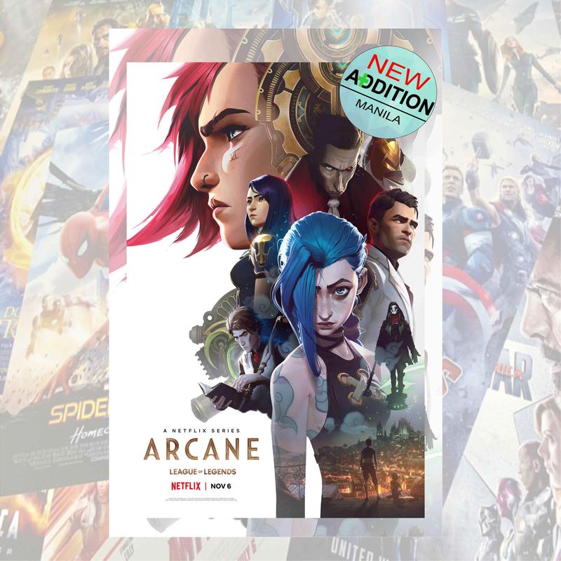ARCANE Large Glossy Poster Series Animation - TikTok Shop Philippines