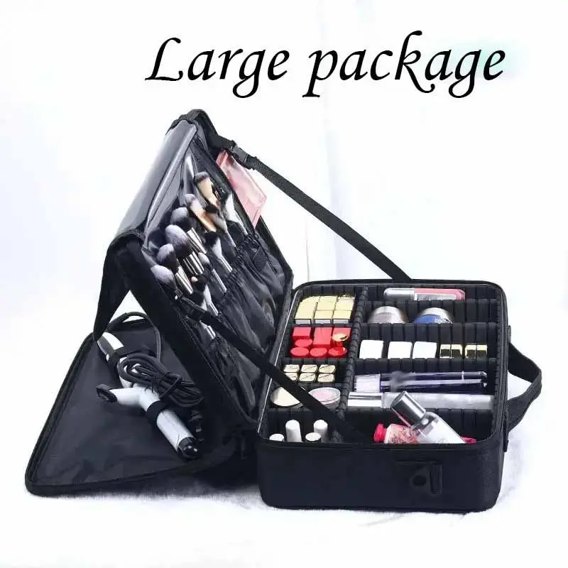 Portable Makeup Storage Bag, 1 Piece Large Capacity Cosmetic Organizer ...