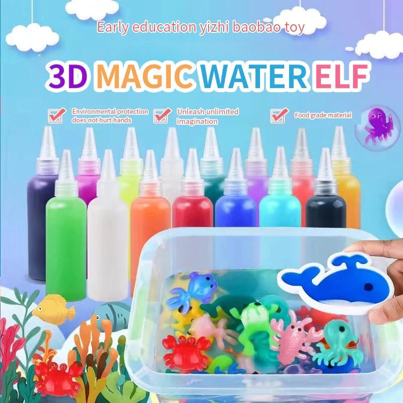 Magic Water Elf Set DIY Slime Toys for Kids Girls Handmade Water ...