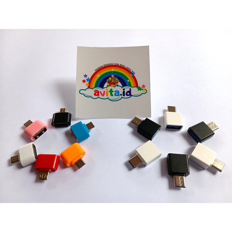 OTG USB Micro B dan Type C Non Tanpa Kabel On The Go - Shop | Tokopedia
