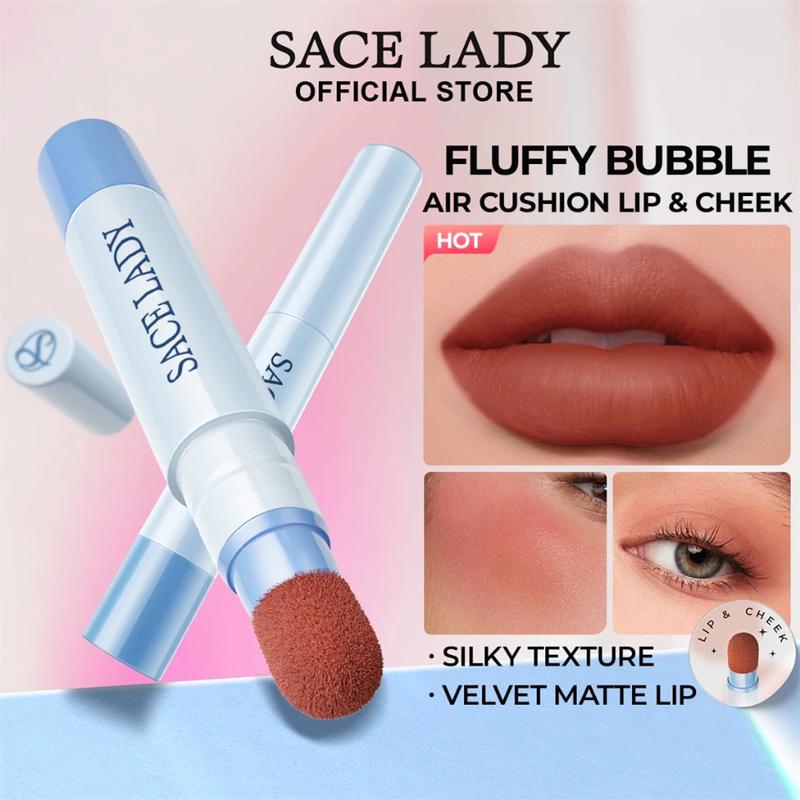 SACE LADY Matte Long Lasting Air Cushion Lip Velvet Silky Texture ...