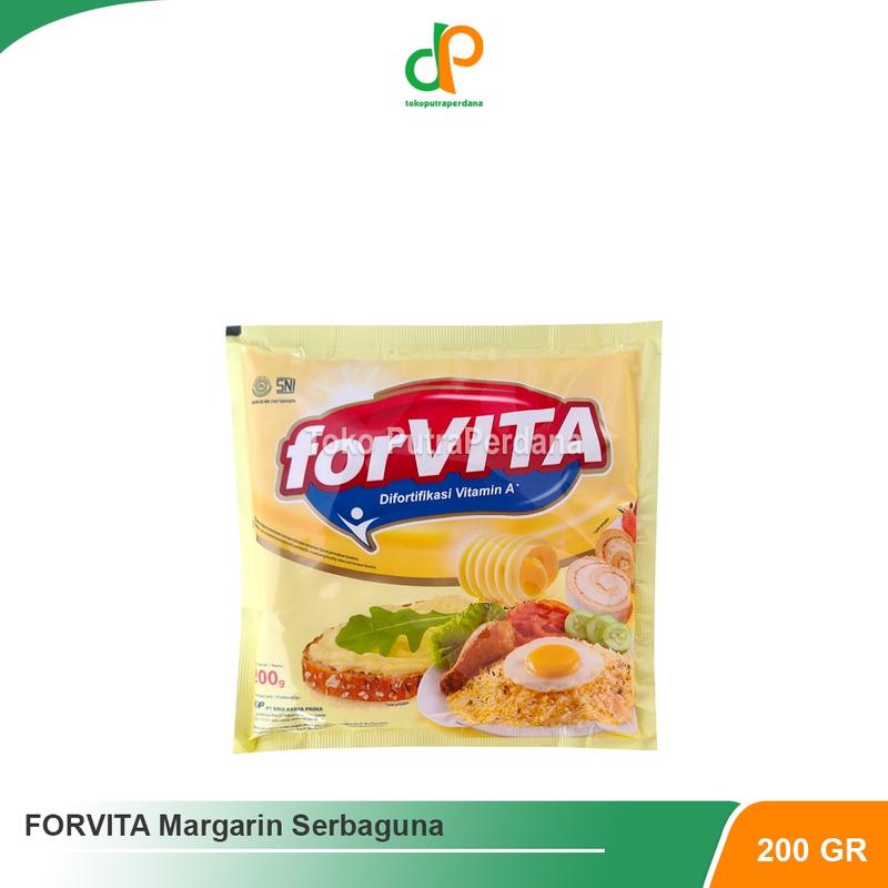 FORVITA Margarin Serbaguna 200gr - Shop | Tokopedia