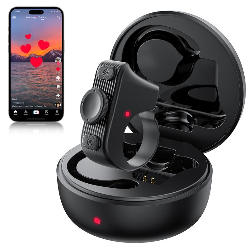 PUTARE Scrolling Ring, Wireless Thumbstick Remote Control fo - TikTok Shop