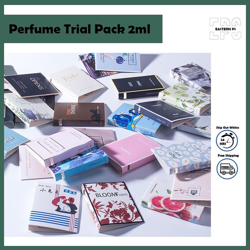 Perfume Trial Pack Sample 2ml Genuine Men and Women Perfume/Mini ...