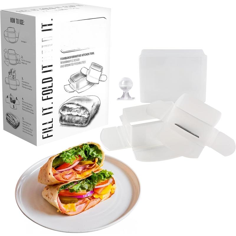 Tortilla Wrap Kit,Professional Chef to Create Restaurant-Quality Wraps ...