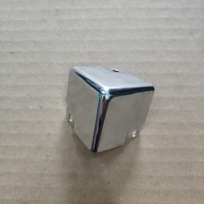Siku sudut hardcase rata chrome / siku sudut besi / siku sudut - Shop ...