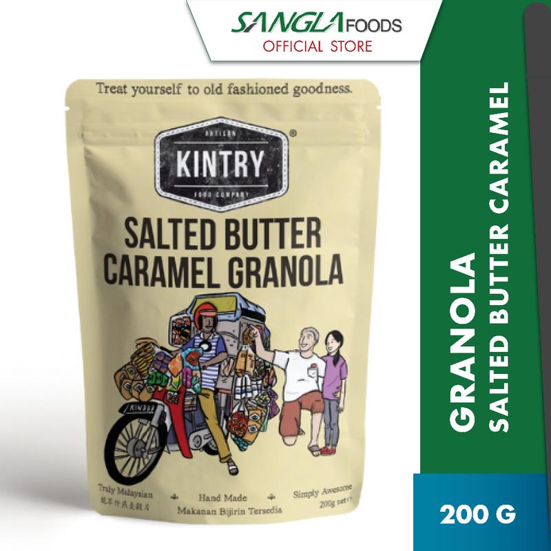 Kintry Salted Butter Caramel Granola 200G Halal Certified - TikTok Shop ...