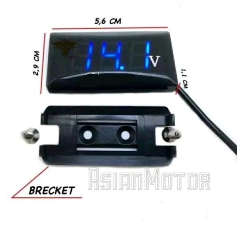 Voltmeter Motor Slim WATERPROFF Universal Semua Motor - Shop | Tokopedia