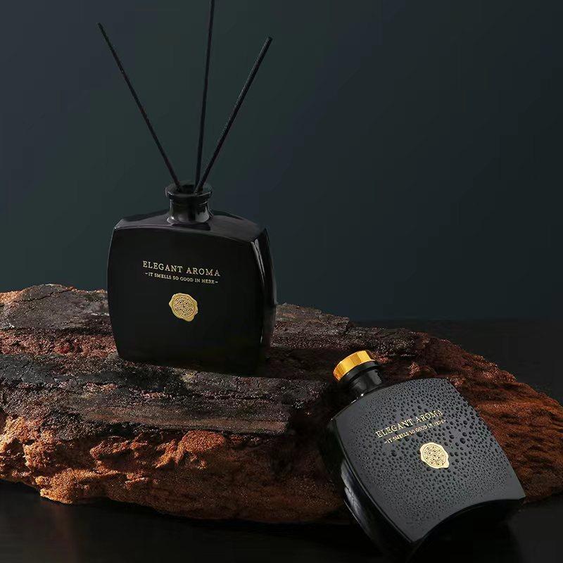 [SG Seller] Aurora Square Black Bottle Reed Diffuser Classic - TikTok ...