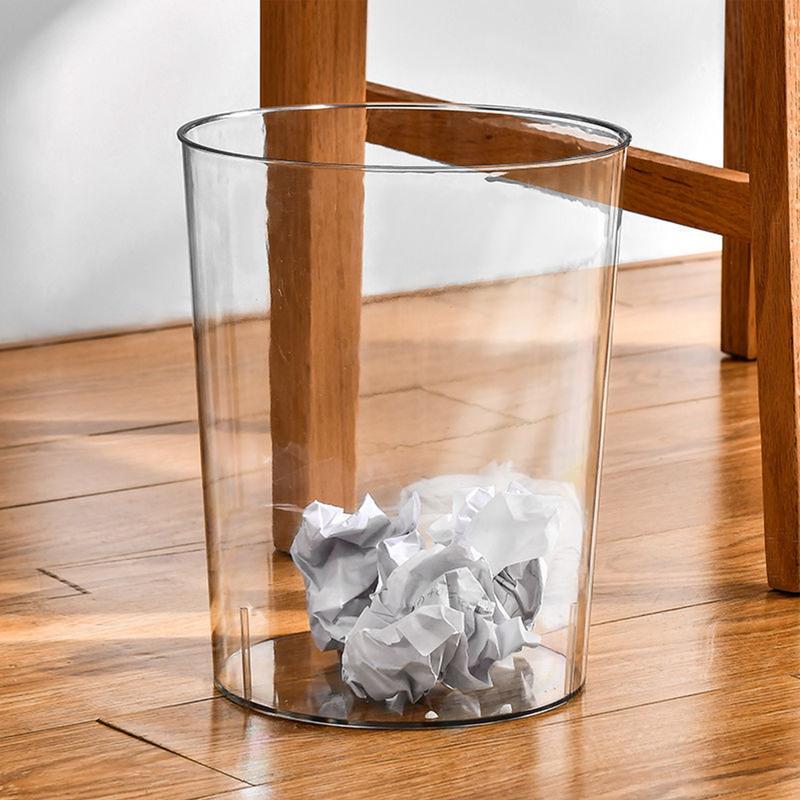 [BE] Pressing Ring Design Trash Can Anti-deform PET Rubbish Container ...