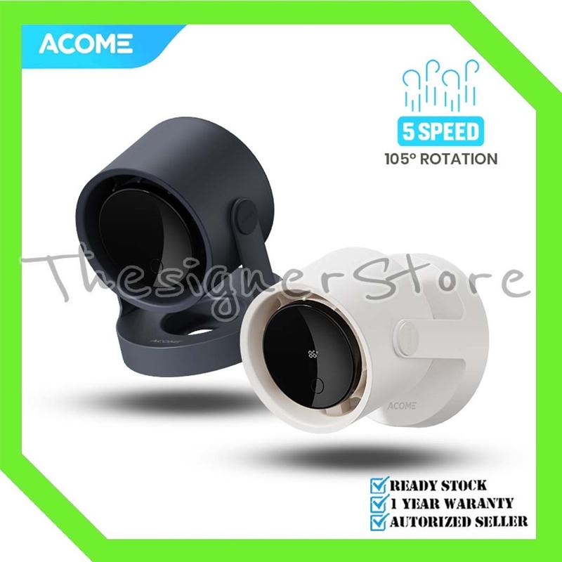 ACOME AF001 Kipas Angin Mini Fan Portable Desktop USB LED 10 - Shop ...