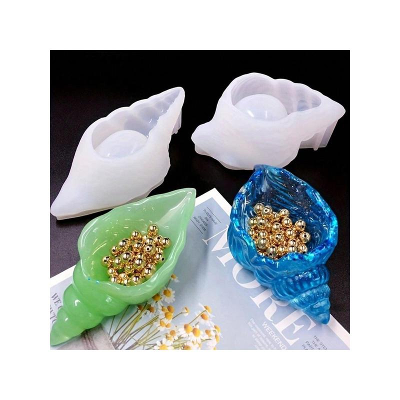 Conch Shell Silicone Resin Molds - Resin Casting Molds for DIY - TikTok ...