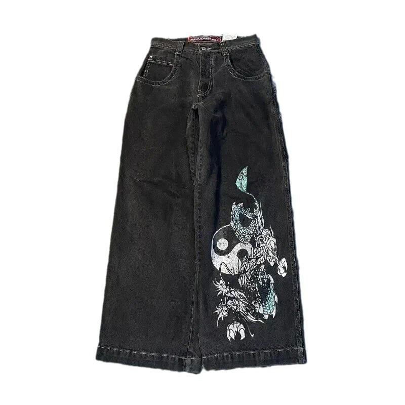 JNCO Y2g Loose Jeans Men's Vintage Embroidered Hip-Hop Stree - TikTok ...