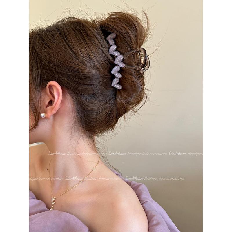 Fresh Korean Style~Grasping Clip Women's 2024 New High-end and - TikTok ...