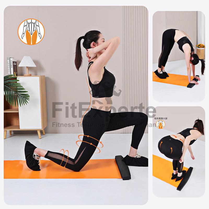 Sliding Board Yoga Sliding Mat Skating Training Fitness Floo - TikTok ...