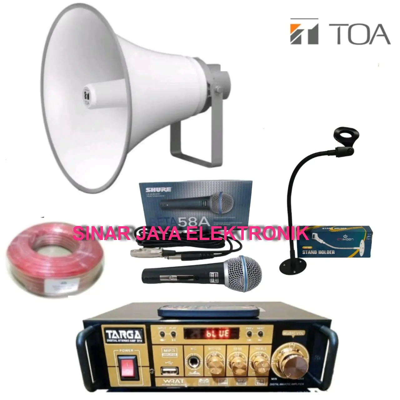 PAKET TOA SPEAKER TOA MURAH MERIAH SOUND SYSTEM TOA MASJID DAN MUSHOLL ...