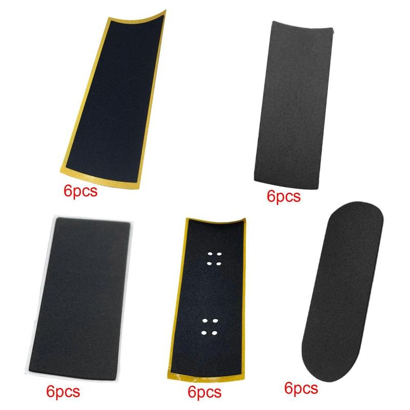 6 Pieces Finger Skateboard Stickers Fingerboard Deck Tape Stickers ...