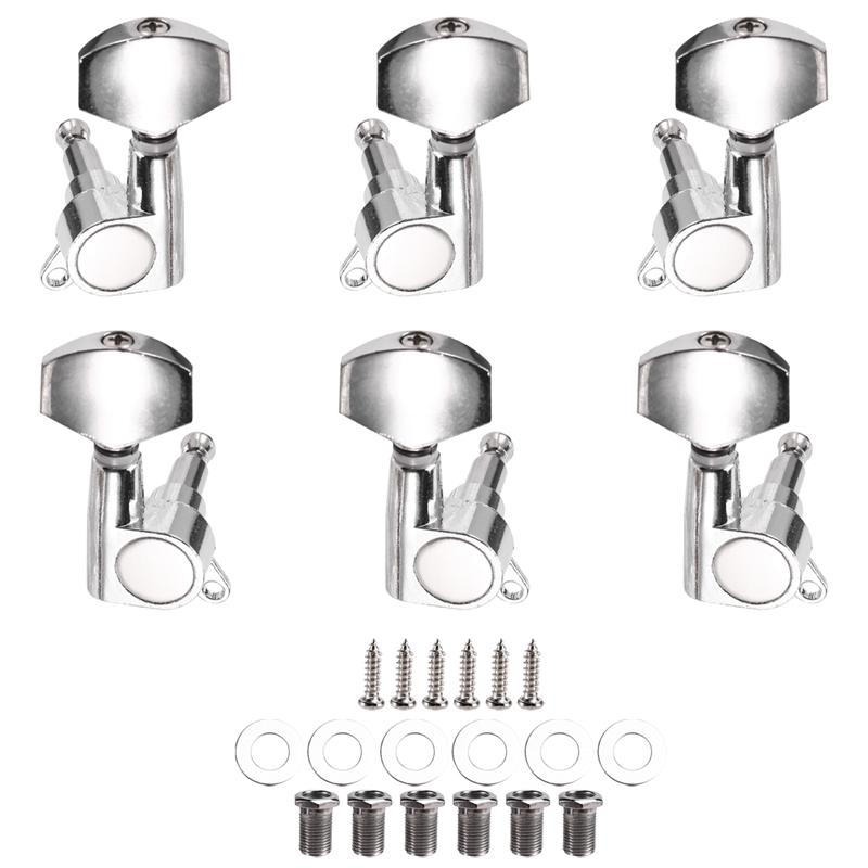 6Pcs Sealed Guitar String Pegs Locking Tuners 3L3R Tuning Pegs - TikTok ...