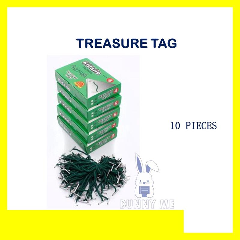 [BUNNY] KIDARIO TREASURY TAGS / TALI HIJAU 10'S (4T/5T/6T/7T/8T/9T/10T ...
