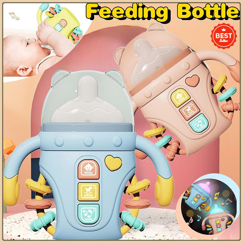 Musical Feeding Bottle Pacifier Newborn Soft Glue Teether Baby - TikTok ...