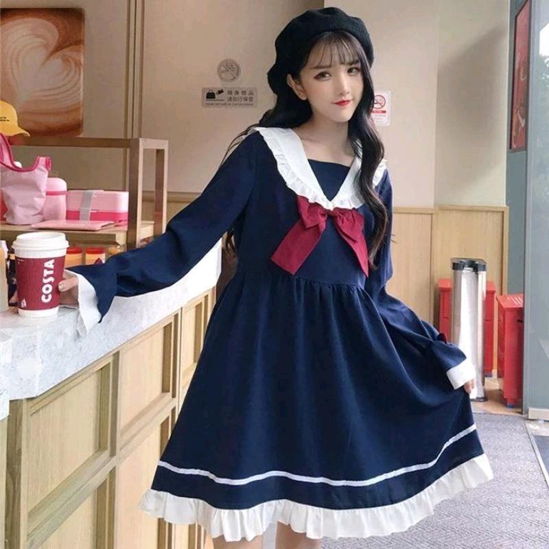 SAILOR SAIFUKU COSTUME COSPLAY DRESS WIBU JAPAN wanita anime - Shop ...