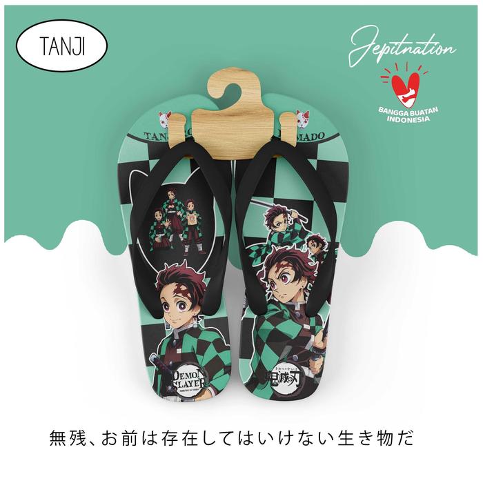 Jual [SANDAL JEPIT V2] Demon Slayer Taiju Shiba (TANJI).JEPITNATION ...