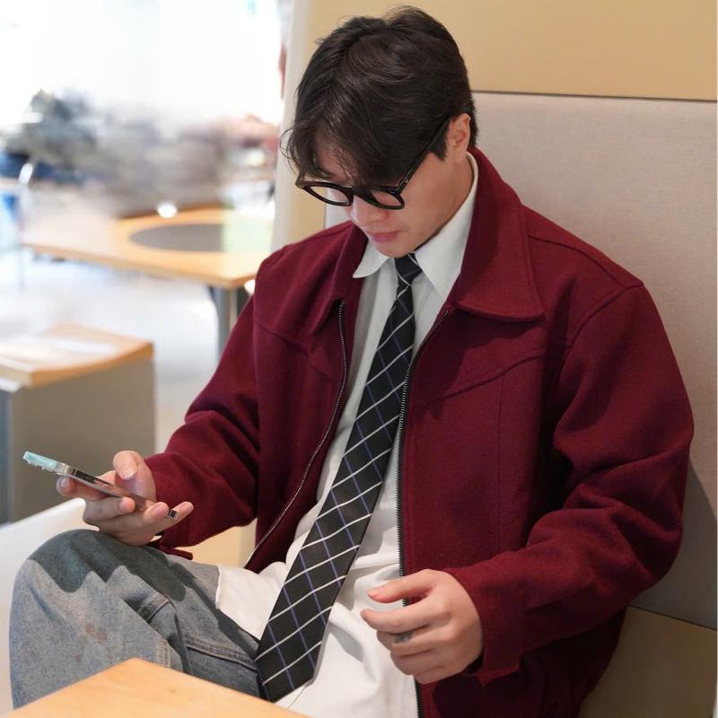 Áo Khoác dạ ép Hàn dáng ngắn tôn dáng - Chin Hea Jacket - TikTok Shop ...