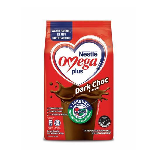 NESTLE Omega Plus Dark Choc Flavour Susu Tepung Isian Kurang - TikTok ...