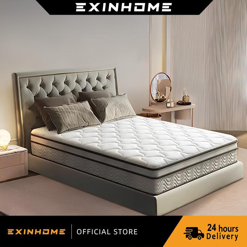 EXINHOME Memory foam Spring mattress Comfort Deluxe matress foam ...