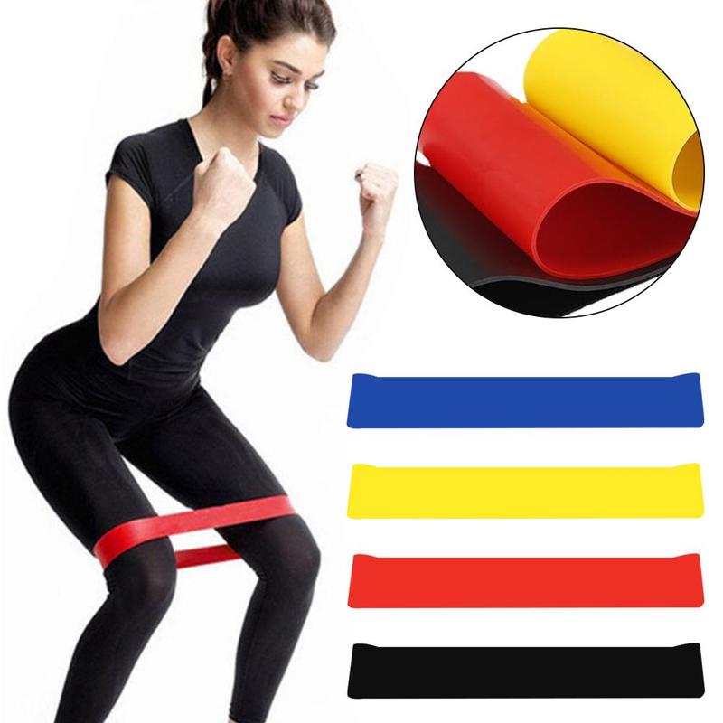 Gym Resistance Bands Yoga Squat Elastic Band Stretch Exercis - TikTok ...