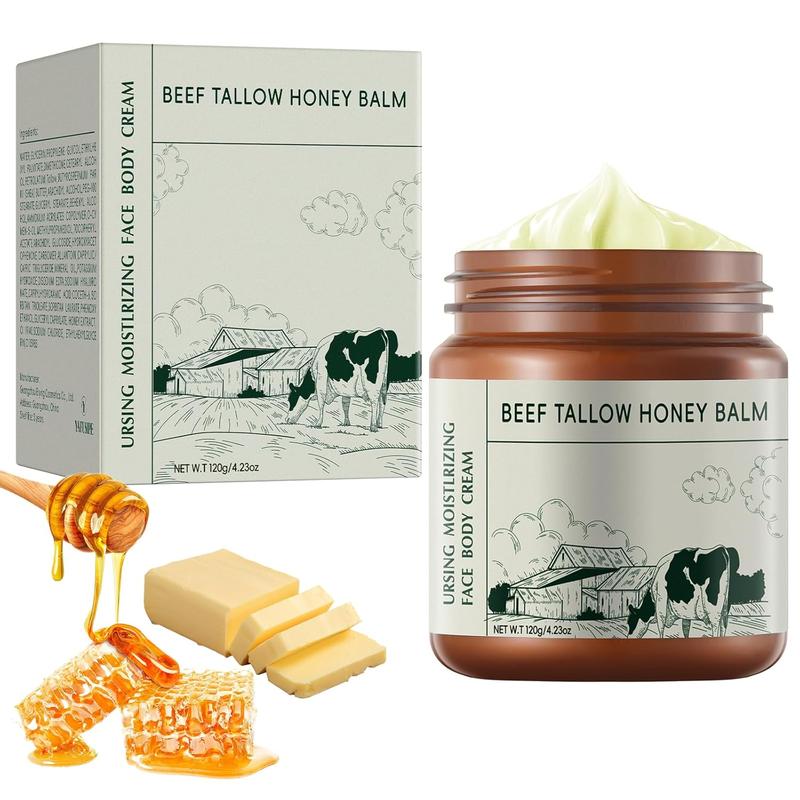 Beef Tallow for Skin - Face Moisturizer Balm with Organic Tallow ...