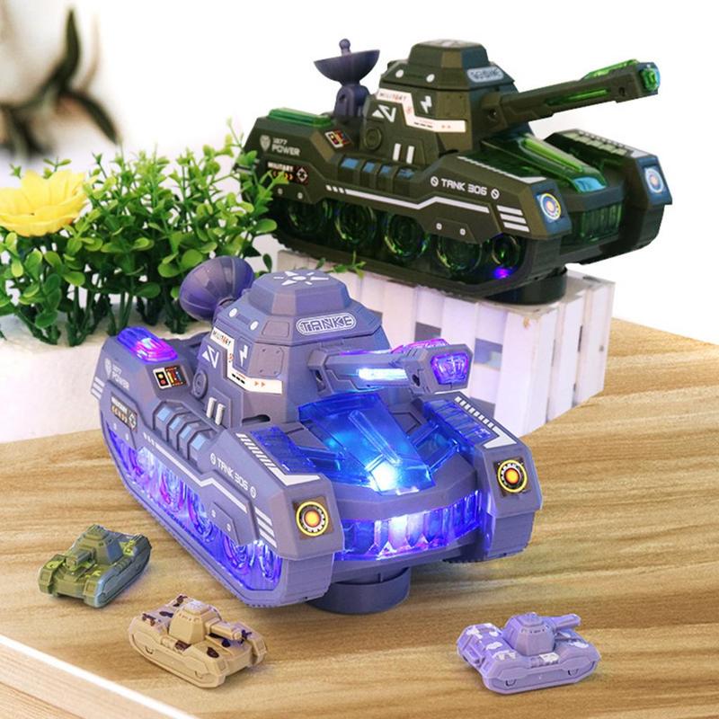 Kiocr|_ Battle Tank Model Wear-resistant Sturdy Battle Tank Toy ...