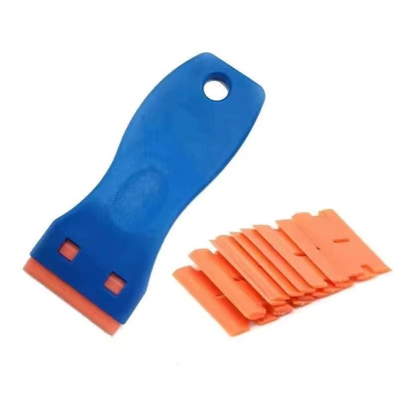 Plastic Razor Scraper Double Edged Plastic Blades For Removing - TikTok ...
