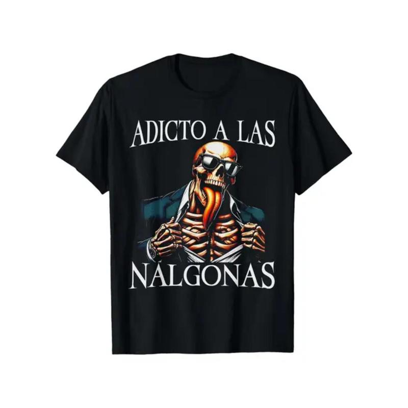 Men'S Cotton Calacas Chidas Gym Funny Sarcasm Slang Mexican Skull ...