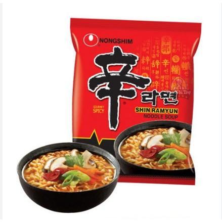 Lốc 5 gói Mì Shin/Mì Cay Hàn Quốc Shin Nongshim (120g / Gói) - TikTok ...