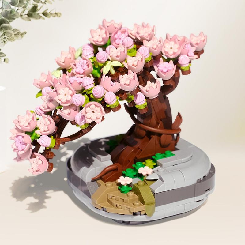 Sakura Potted Plant Building Blocks Flower, 426pcs/set Eternal - TikTok ...