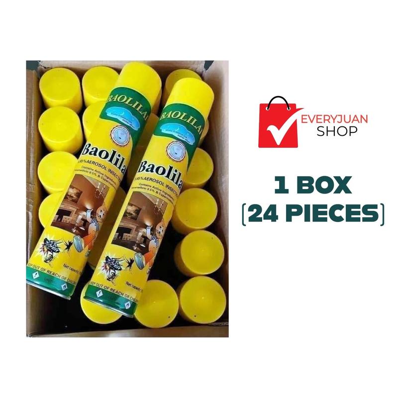 Baolilai Insect Killer 24 Pcs One Box 750ML Liquid Spray White - TikTok ...