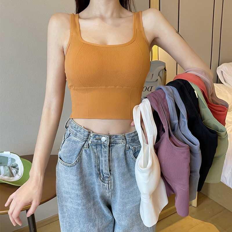Baju Atasan Suspender, Seluar Dalam Wanita, Sesuai untuk Sukan ...