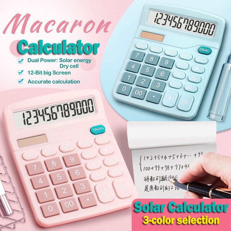 Candy Color Calculator Simple Portable Student Office Supplies - TikTok ...