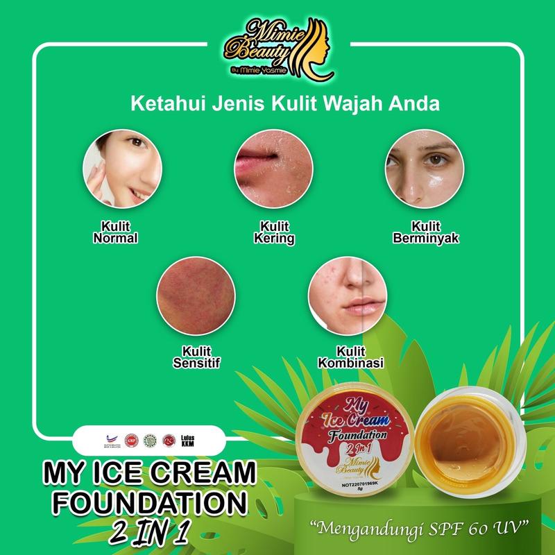 My Ice Cream Foundation Mimie Beauty 5g - TikTok Shop Malaysia