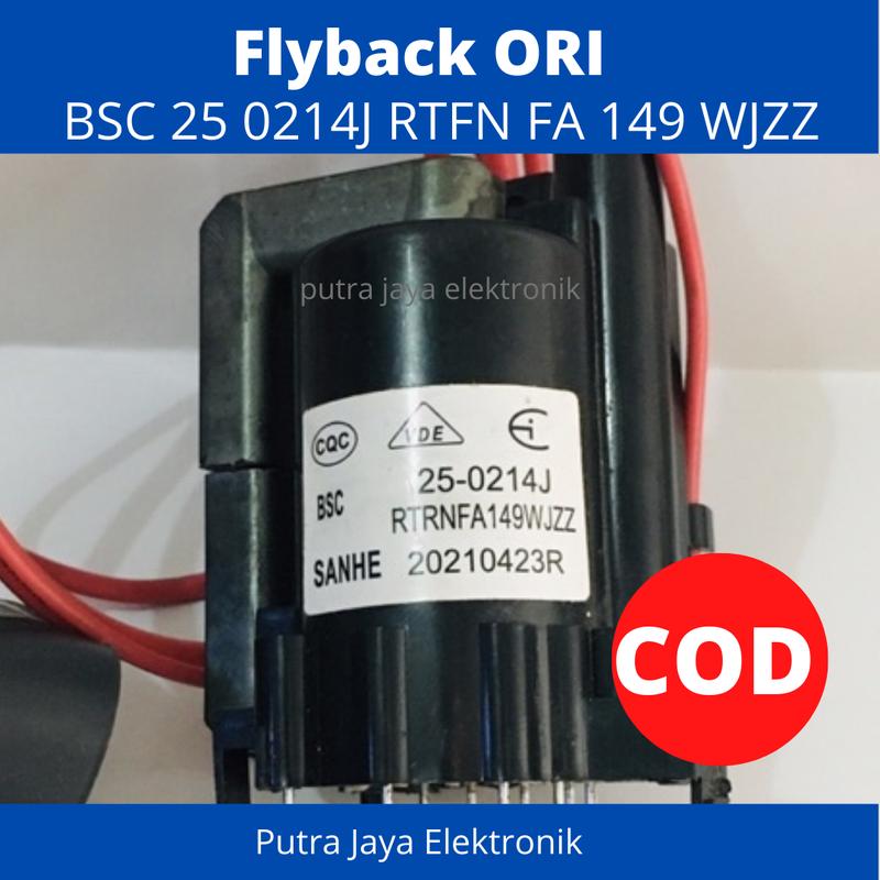 Flyback TV SHARP BSC25 0214J FA149 untuk TV Sharp 21 in - Shop | Tokopedia