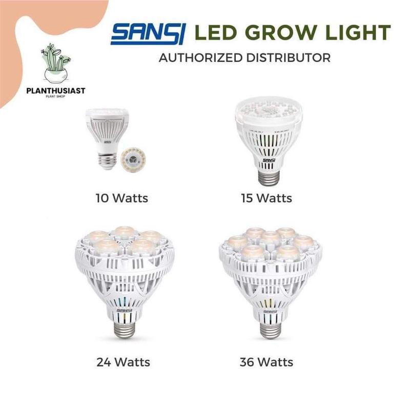 Sansi Full Spectrum LED Grow Light Bulb for Plants 10W 15W 24W - TikTok ...