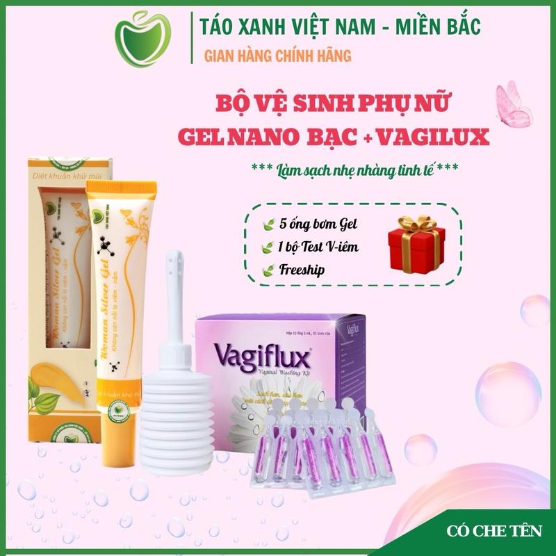 Mã 08 - COMBO: Gel nano bạc + Bộ rửa vệ sinh VAGIFLUX, 10 ốn - TikTok ...