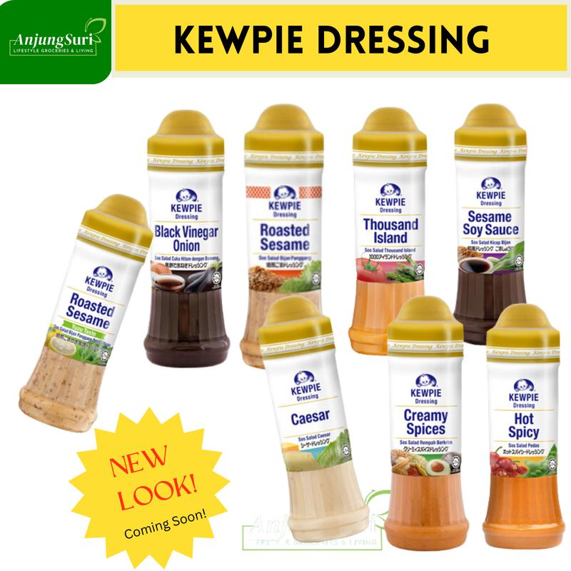 Kewpie Salad Dressing Thousand Island Roasted Sesame Hot Spicy - TikTok ...
