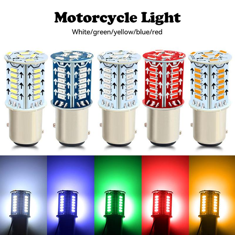 Motorcycle 1156 1157 12V LED Motor Bulb Headlight 30SMD Chip - TikTok ...