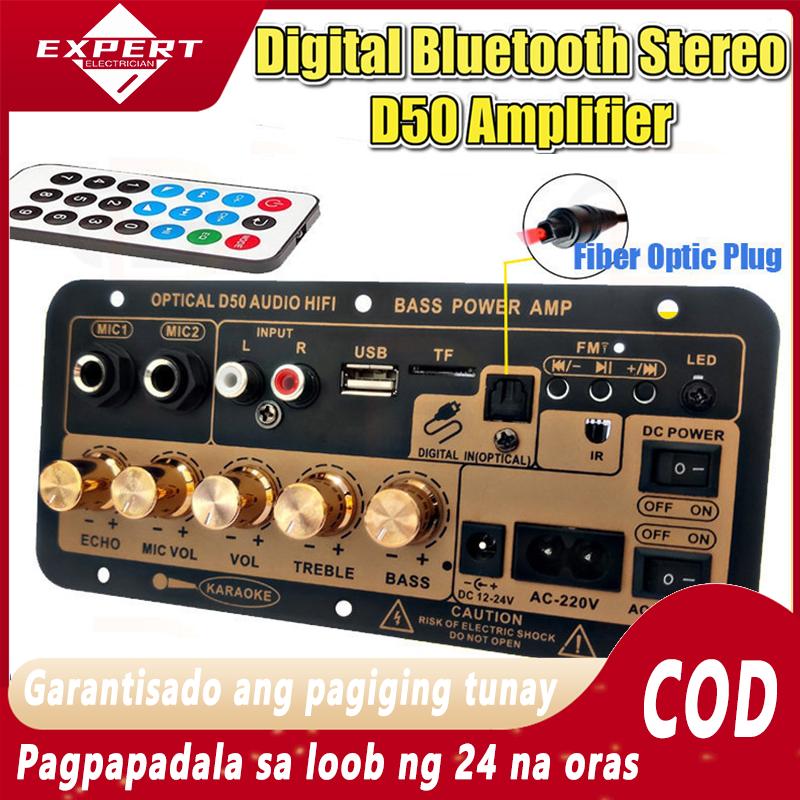 Digital Bluetooth Stereo D50 Amplifier Board Dual Microphone - TikTok ...